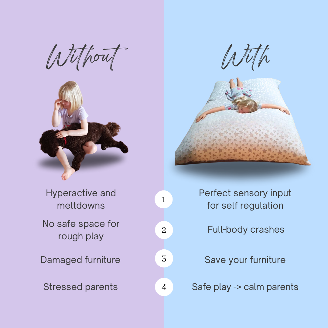 Crash Bag / Pad / Mat - Sensory Super Heroes